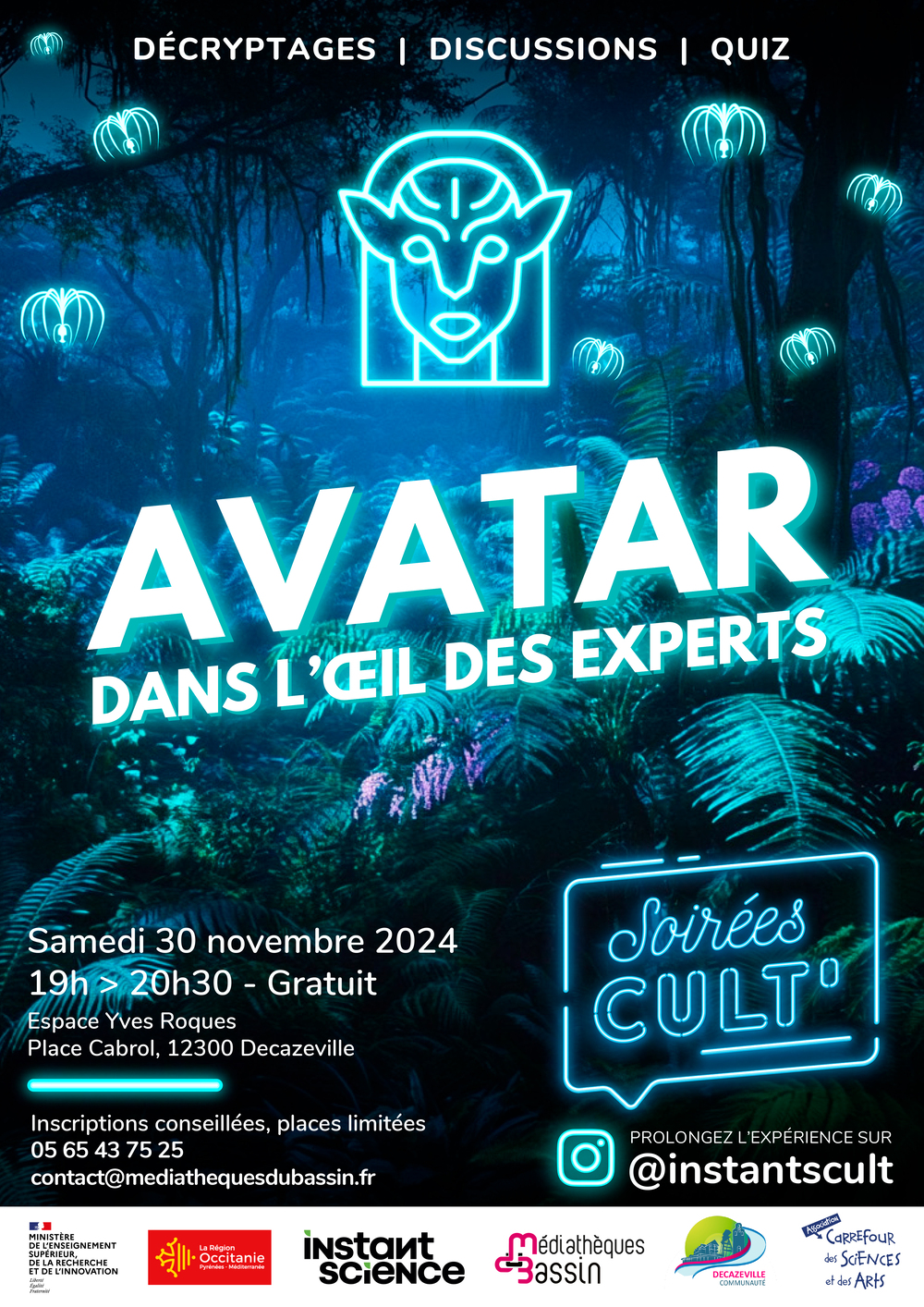 SOIRÉE CULT' AVATAR